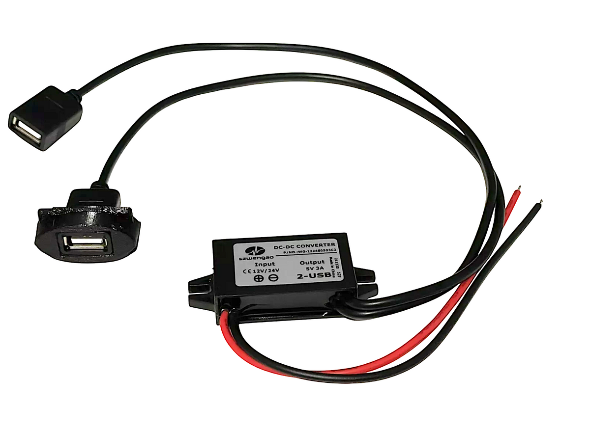 Porsche 996 / 986 Console Button With USB Port And Wiring – German Audio Tech