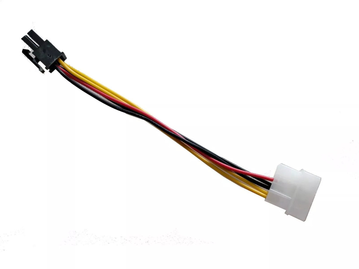 4 Pin Molex to 6 Pin PCI-Express PCIE Video Card Power Converter Adapt – German Audio Tech