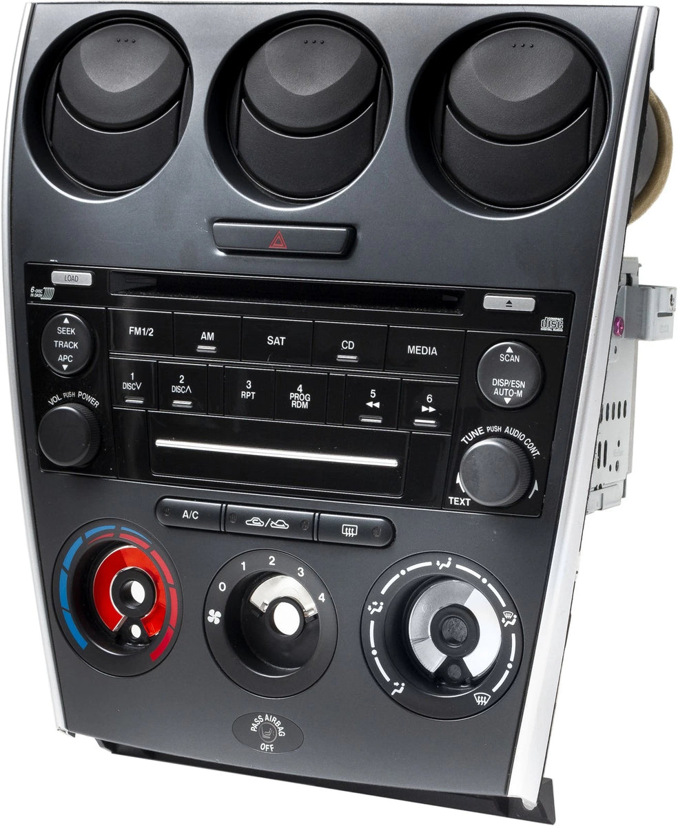 2006-2008 Mazda 6 AM FM Satellite Radio 6-Disc CD/MP3 Player OEM GM0M6 – German Audio Tech