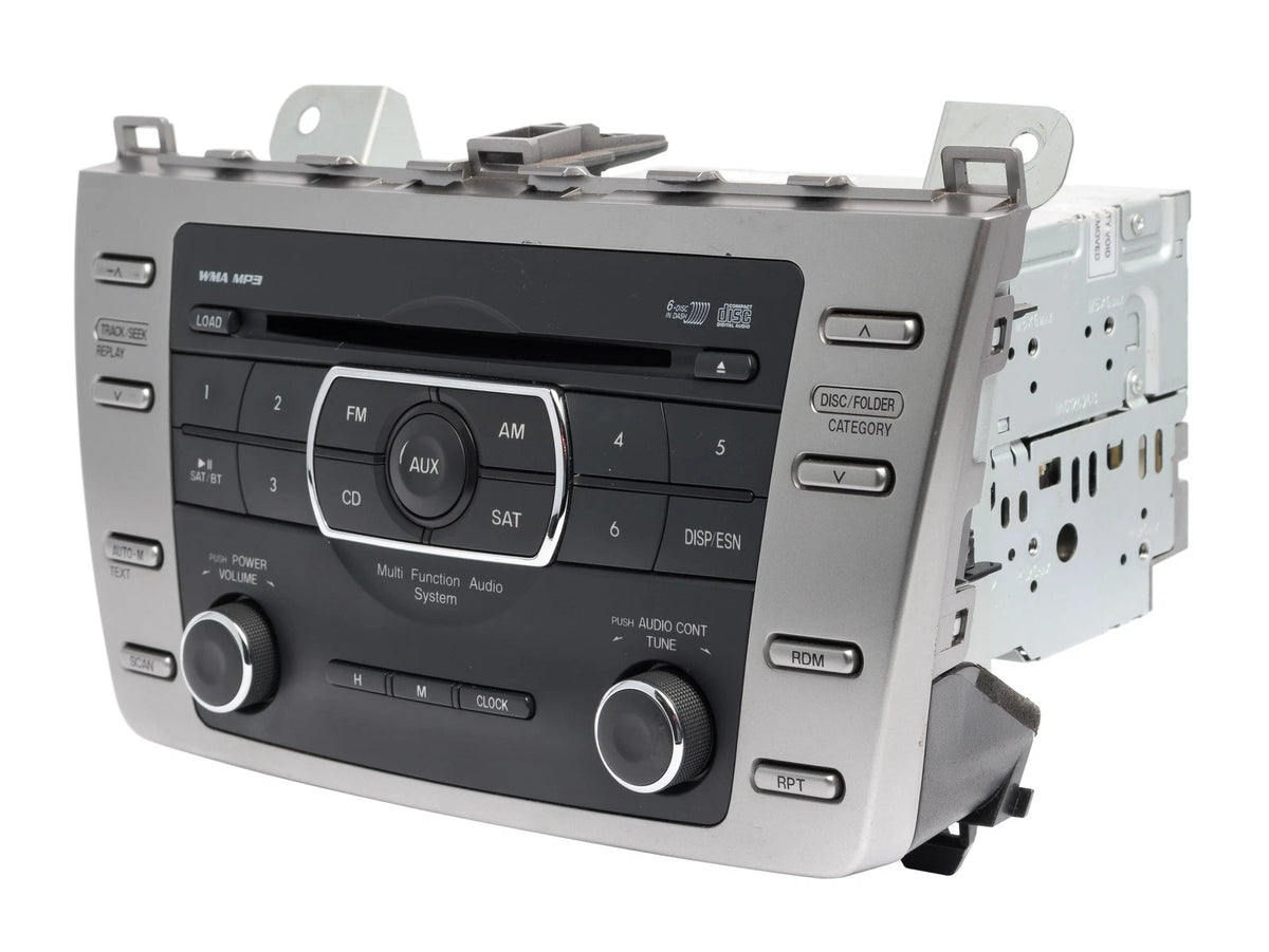 2009-2010 Mazda 6 AM FM Radio Receiver 6-Disc CD MP3 Player OEM GS4M66 – German Audio Tech
