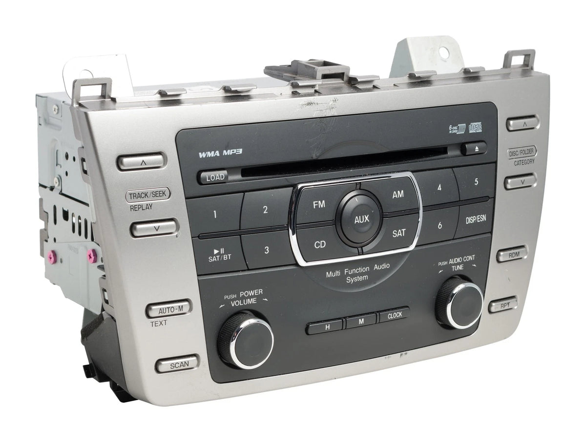 2009-2010 Mazda 6 AM FM MP3 Receiver 6-Disc CD Player OEM GS3N669RXD – German Audio Tech