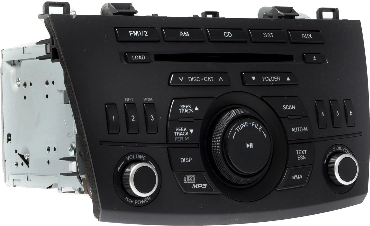 2011-13 Mazda 3 AM FM Satellite Radio 6 Disc CD MP3 Player BGV466AH0 O – German Audio Tech