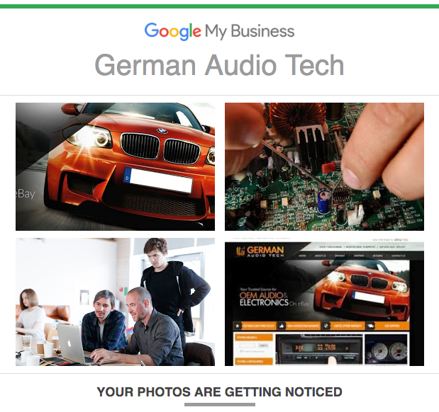 Google My Business – German Audio Tech