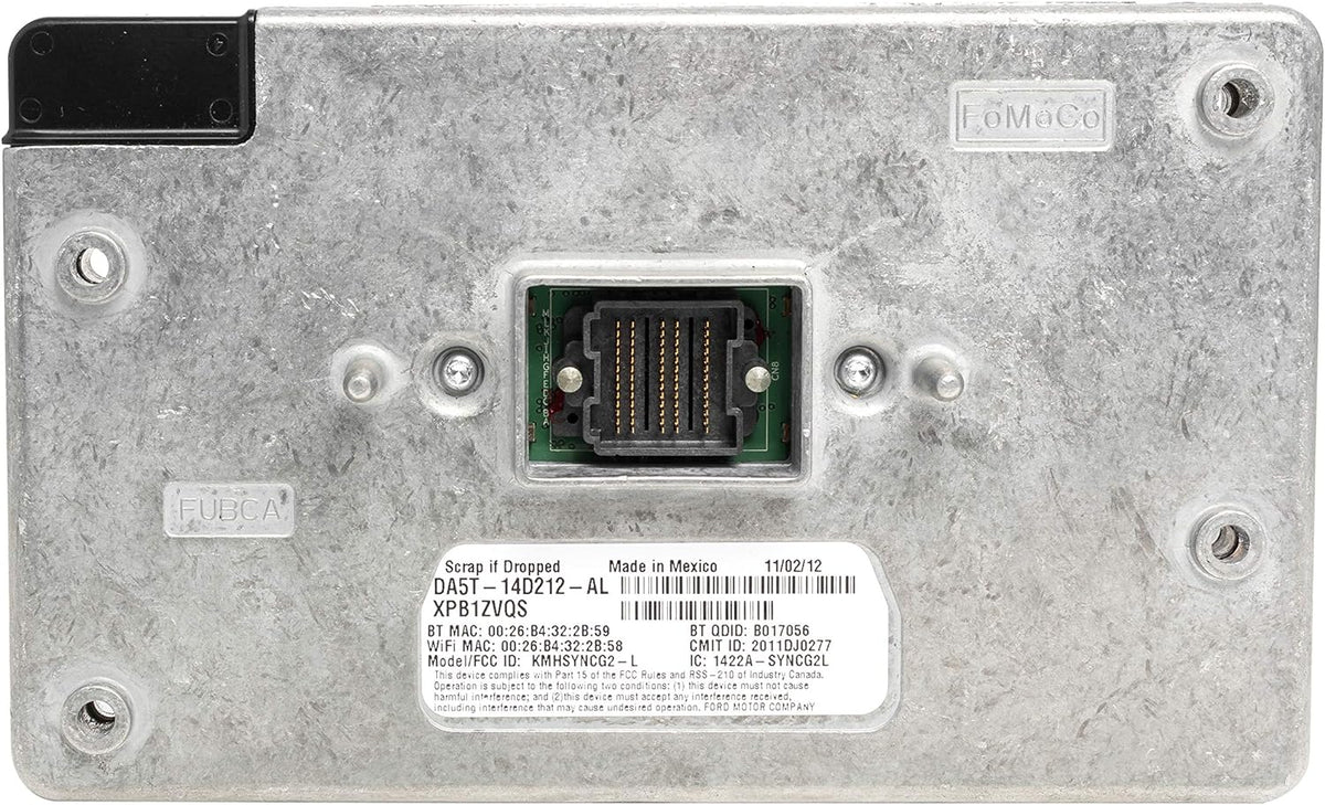 Voice Recognition Sync Module 2011-2014 Ford Edge Lincoln MKZ DA5T-14D ...