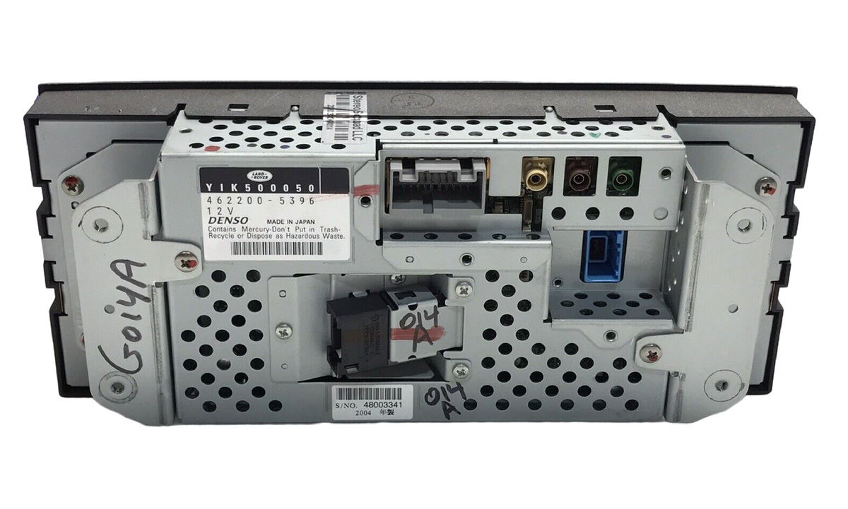 Range Rover HSE L322 Navigation Screen Monitor Display YIK500090 2005 ...