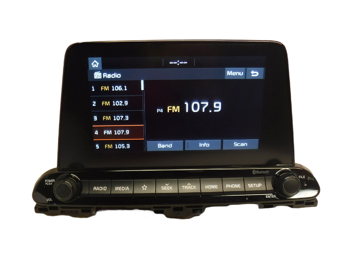 2019-2021 KIA FORTE Radio Receiver AM FM Display Screen OEM 96160-M707 ...