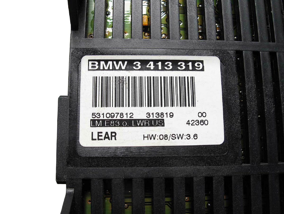 Light Control Module LKM LCM 2004-2006 BMW E83 X3 Xenon + Adaptive 341 ...