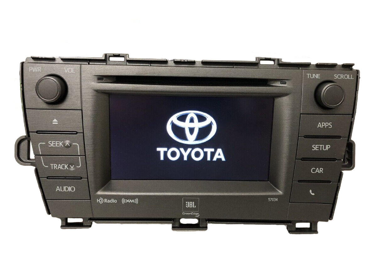 2011-2015 TOYOTA PRIUS AM FM Radio CD Player 86140-47180 OEM 57034 ...