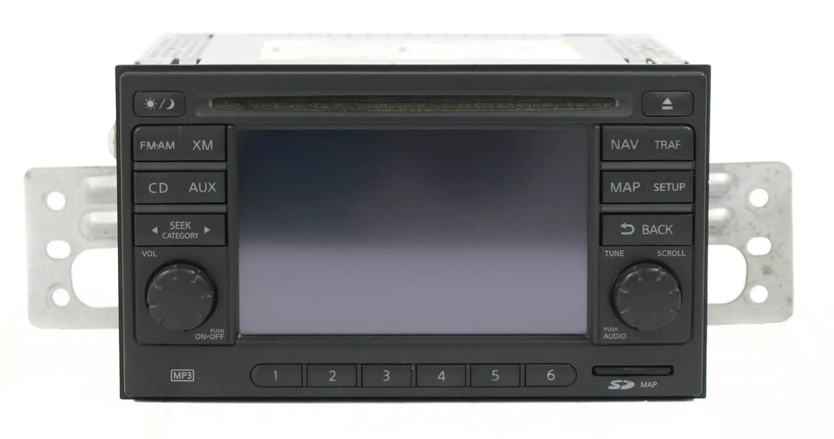 2010-11 Nissan Versa Radio AM FM Navi Capable 6 CD Player 25915ZW80B ...