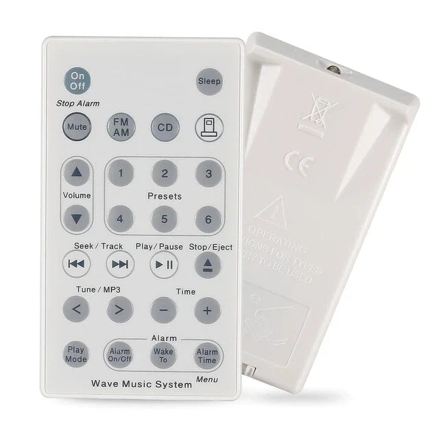 Remote Control White for Genuine Bose Wave Music System AWRCC1 AWRCC2 ...