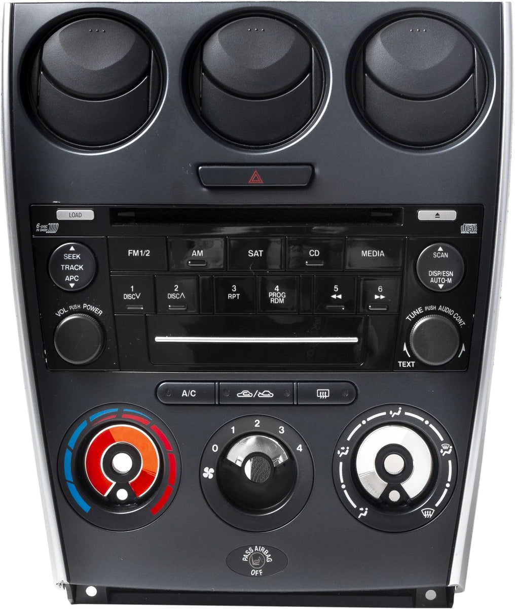 2006-2008 Mazda 6 AM FM Satellite Radio 6-Disc CD/MP3 Player OEM GM0M6 ...