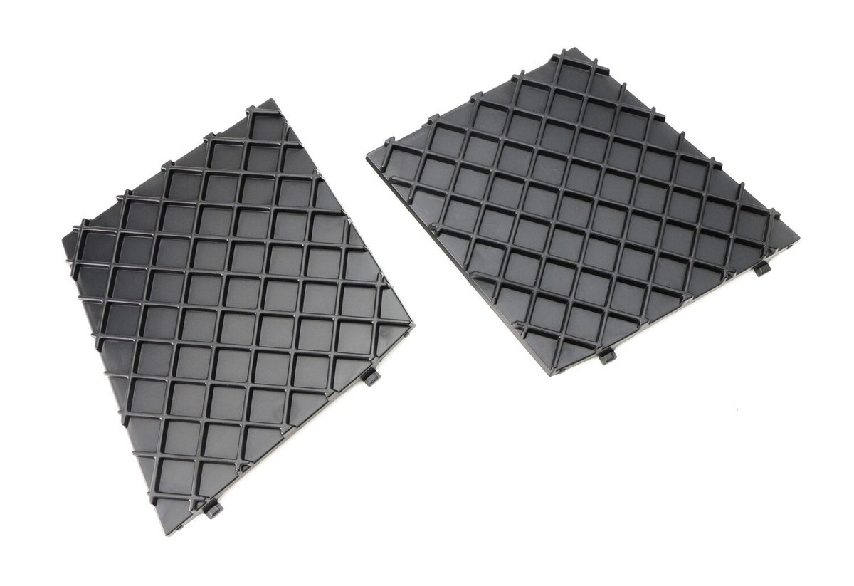 Front Bumper Lower Grille Mesh Covers For 2004-2010 BMW E60 E61 5 Seri ...