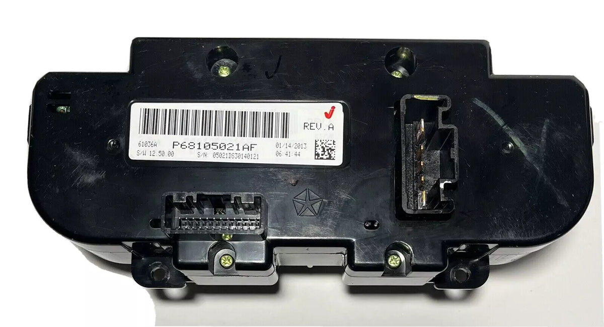 2013-2018 Dodge Ram 1500 2500 3500 Ac Heater Climate Control Unit P681 ...