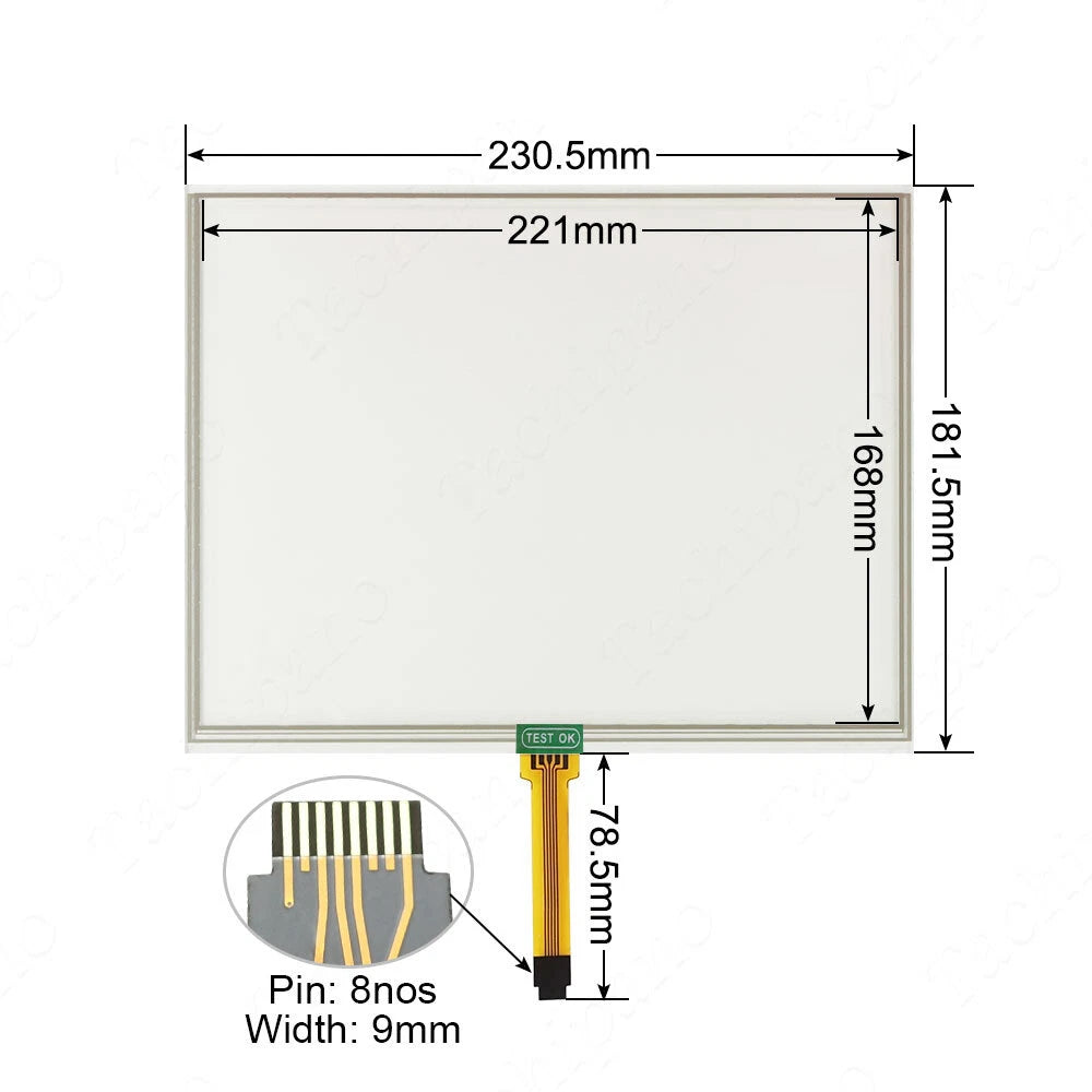 New Touch Screen Glass Replacement for John Deere GS3 Greenstar 3 GS26 ...