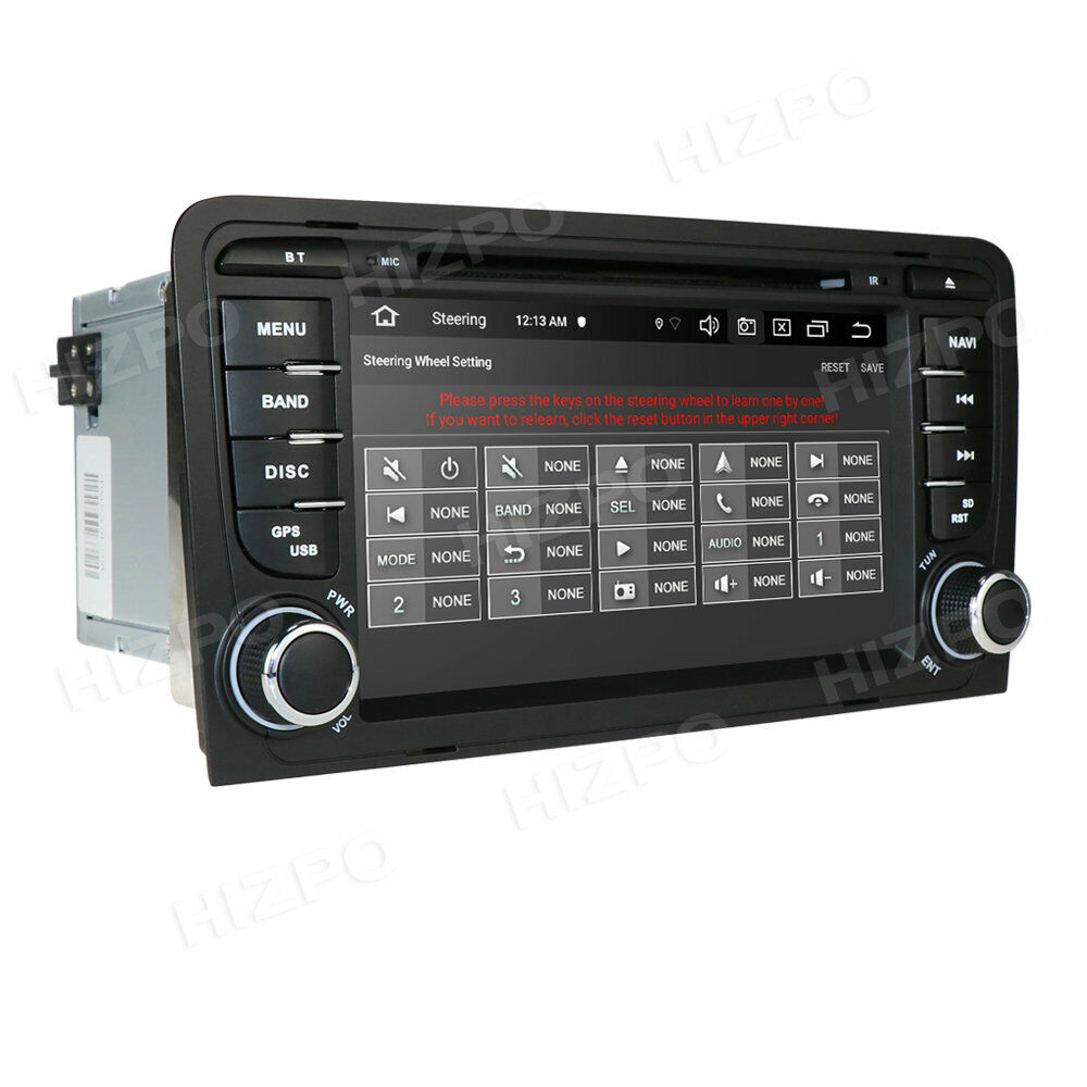 Android 10 Car DVD Radio WiFi GPS Navigation CarPlay for AUDI A3 S3 RS ...