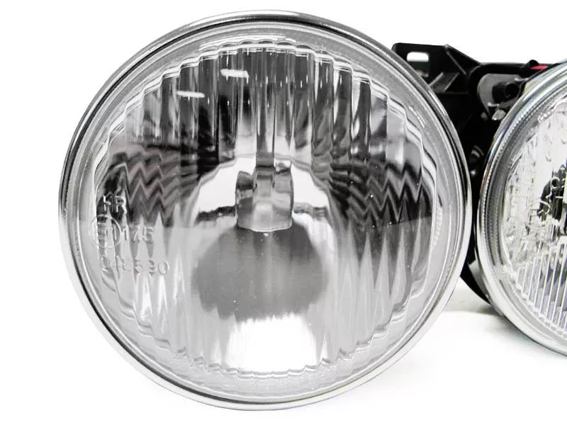 Euro Smiley Glass Ellipsoid Projector 5 3/4 Headlight+Bracket+Wiring f ...