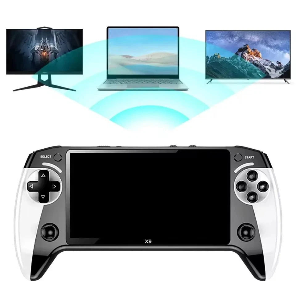 X9 Retro Handheld Game Console,5.5"IPS ScreenVideo Games,20,000+ Class ...