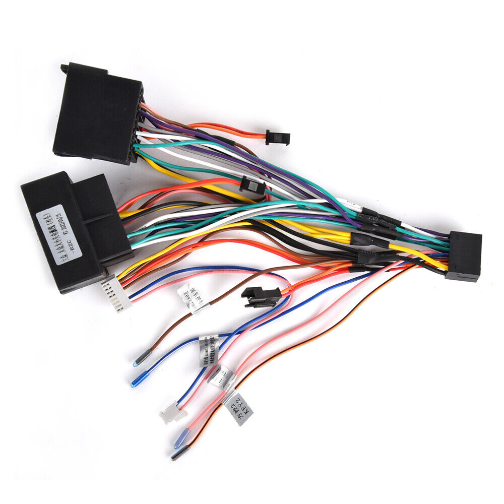 36/40PIN Quadlock Android Car Stereo Radio Head Unit Wiring Harness Po ...