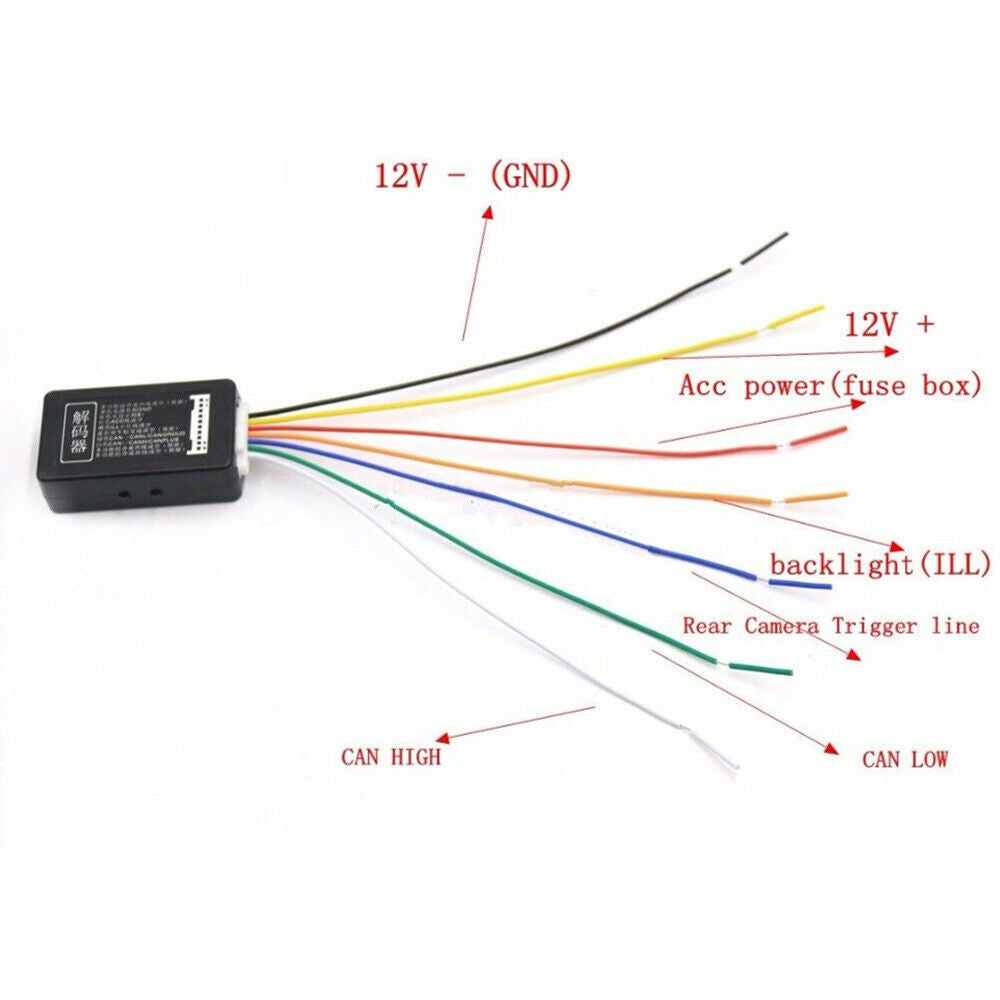 MIB280 Canbus Gateway Emulator Simulator Decoder for VW Jetta Passat B ...
