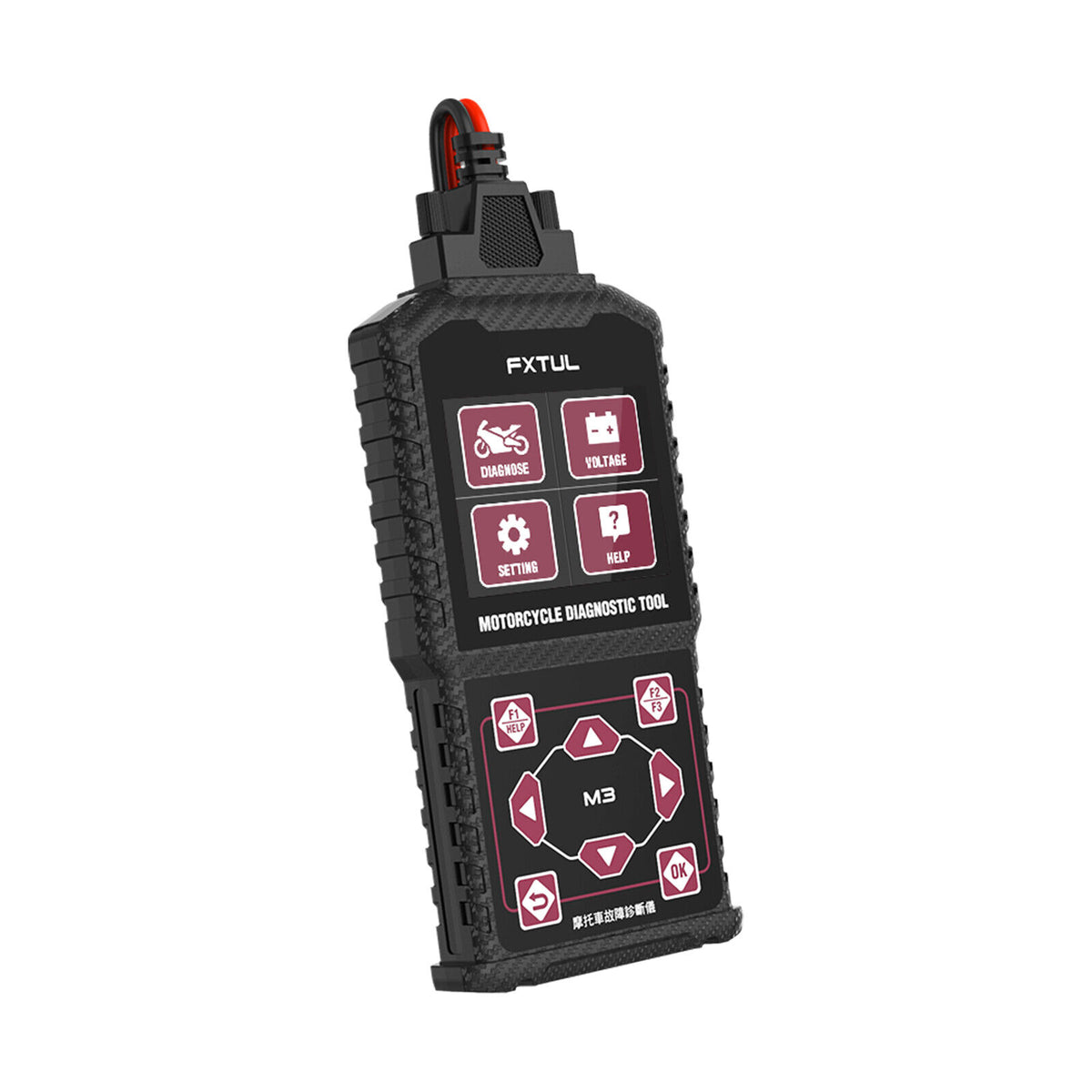 OBD2 Motorcycle Diagnostic Scanner Code Reader Fit for Honda Kawasaki ...