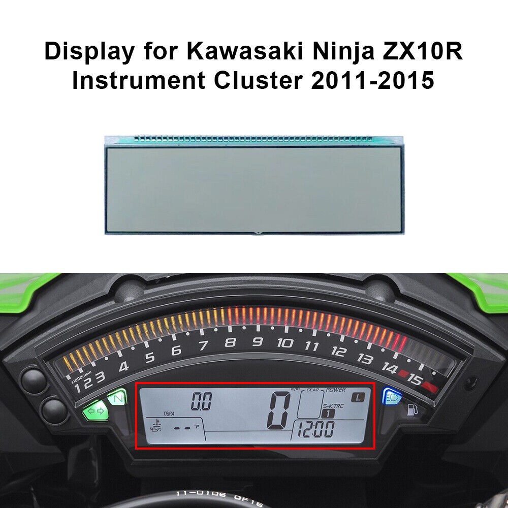 Instrument Cluster Display for Kawasaki Ninja ZX10R 2011-2015 – German ...