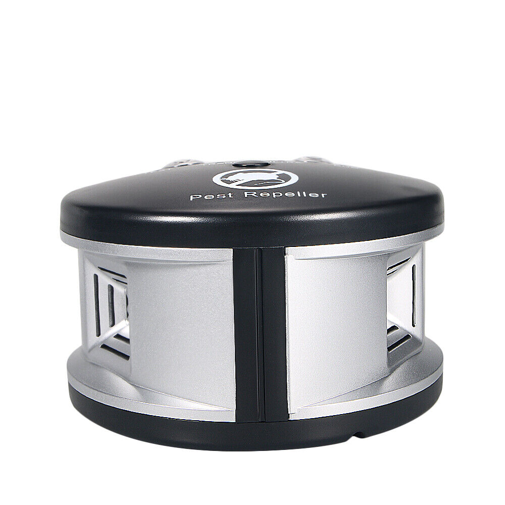 Ultrasonic Repellent 360° Electronic Control Pest Rat Cat Mice Rodent ...