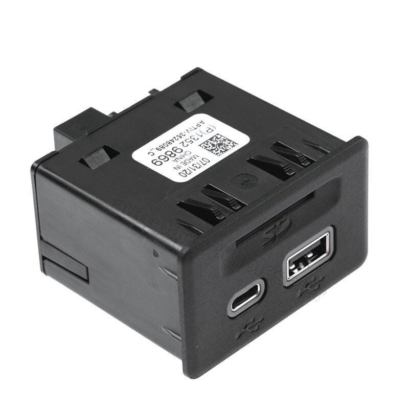 USB USB-C SD Card for 2019 Sierra Silverado 1500 Receptacle Assembly 1 ...