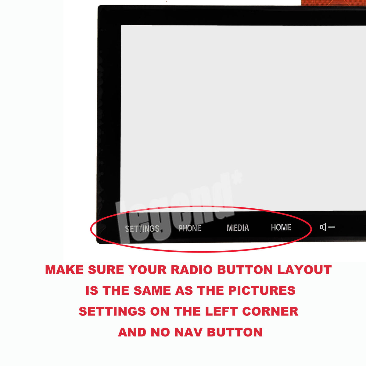 8" LCD Display for 2019-2022 Mitsubishi Outlander Radio Navigation Mon ...