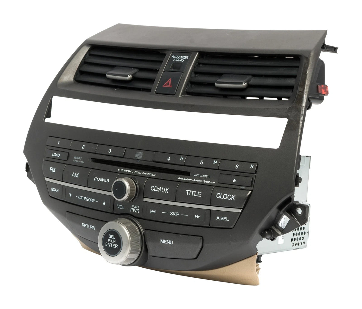 2010-2012 Honda Accord AM FM Radio 6 Disc CD MP3 Player 39100-TA0-L621 ...