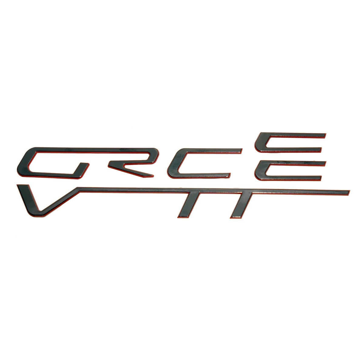 Rear Bumper Fills Inserts Letters Emblems 3D Badge for 2005-2013 C6 Co ...