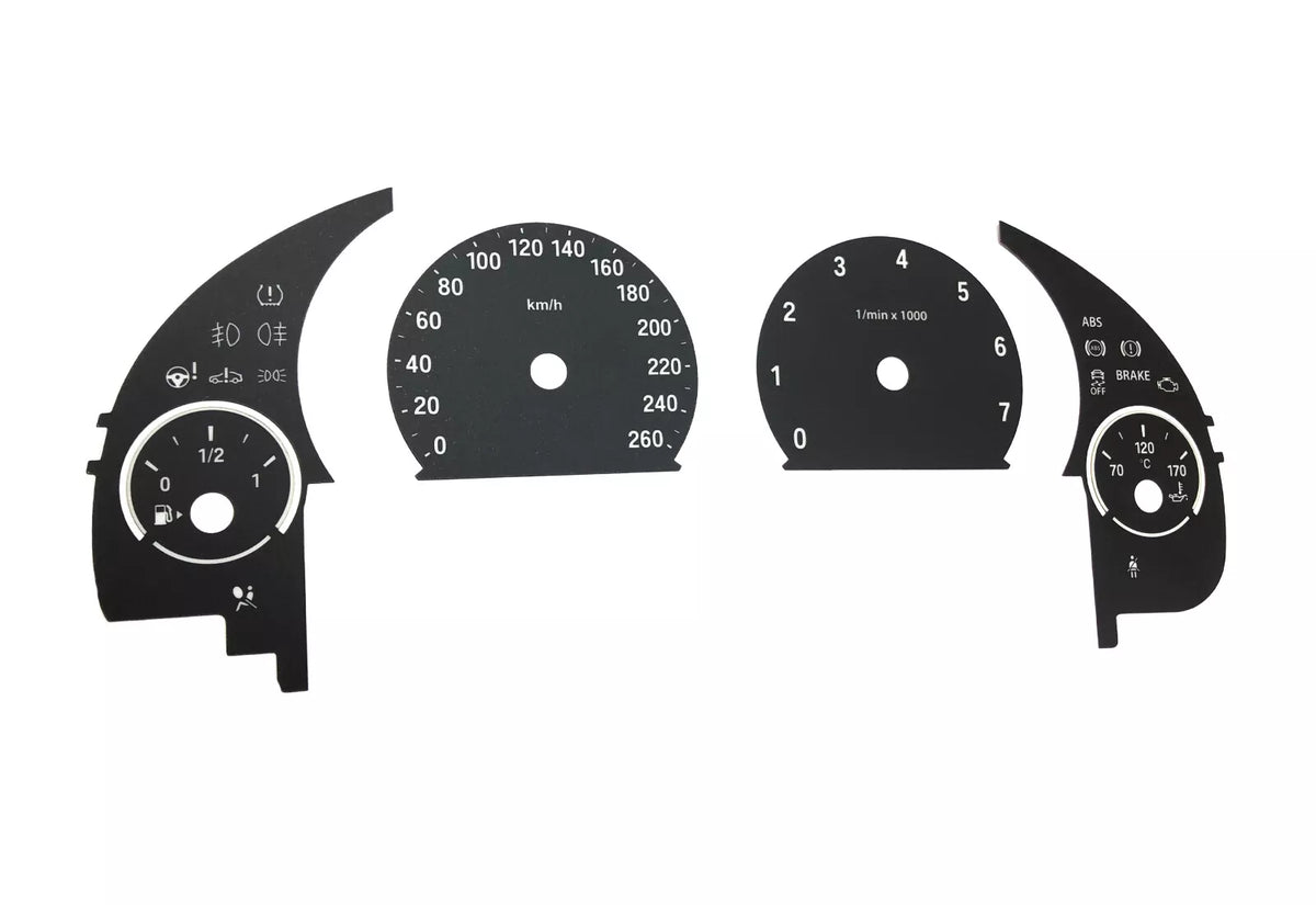 Speedometer Dials from MPH to KM/H Gauges for BMW F10 F15 F25 F01 ...