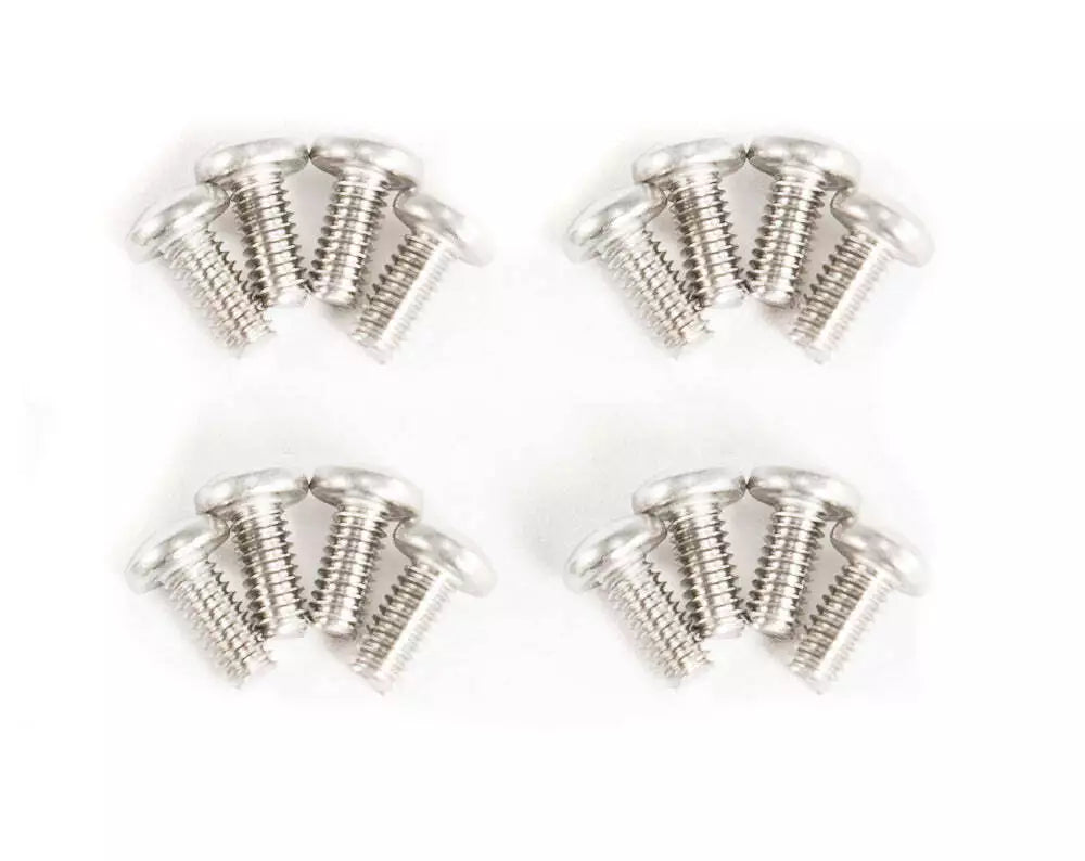 1979-1986 Ford Mustang Headlight Trim Ring Screws; 16pc. Replacement H ...