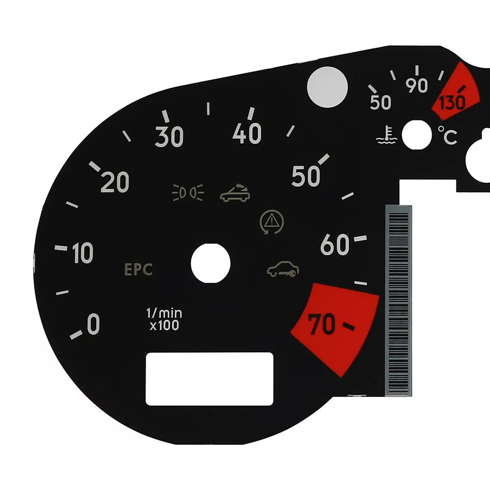 Gauge Face for Audi TT Jaeger Gauge Instrument Cluster 1999-2005 260KM ...