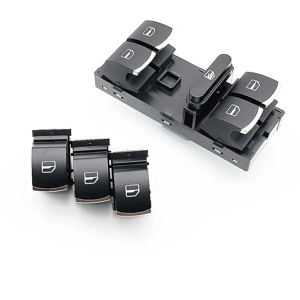 Master Window & Passenger Switch Button For VW Jetta Golf MK5 MK6 GTI ...