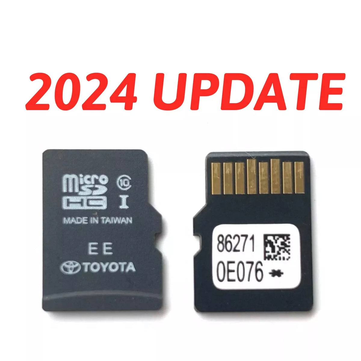 2024 MAP UPDATE GPS NAVIGATION MICRO SD CARD TOYOTA OEM 86271 0E076 ...