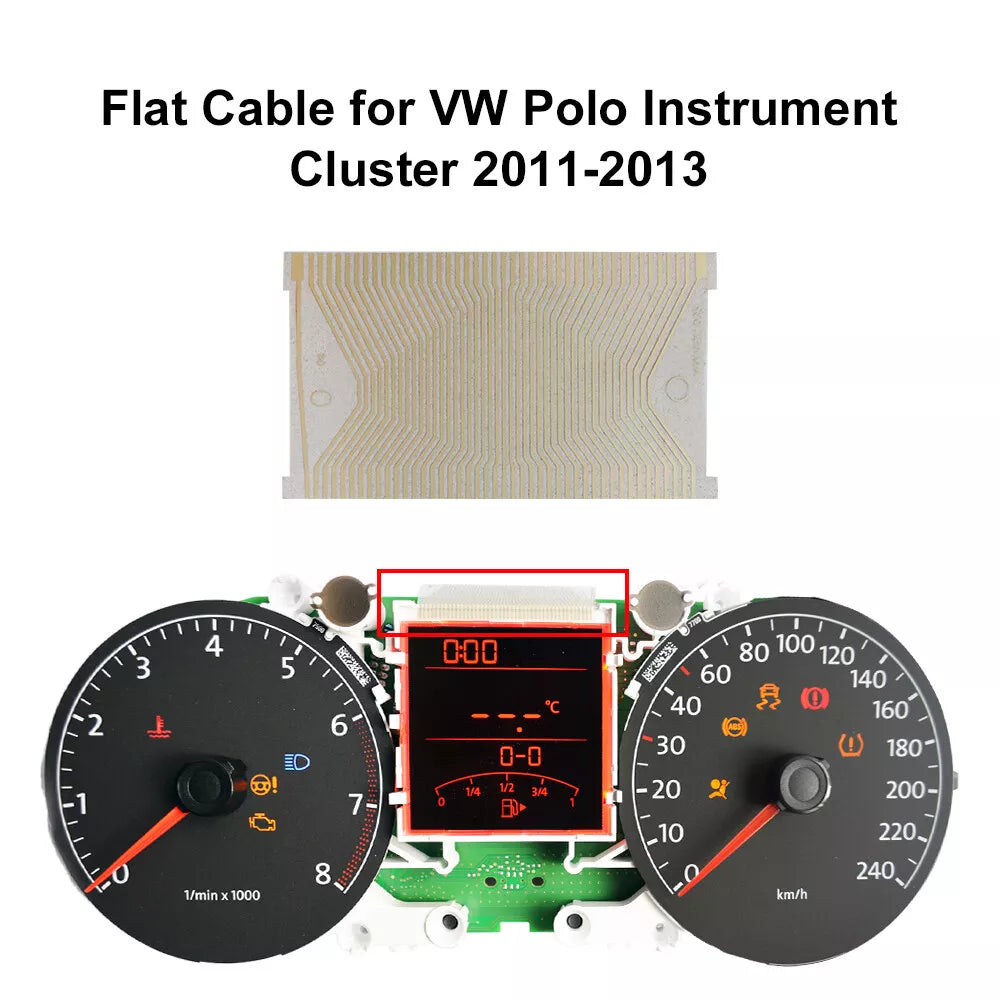 Flat Cable for VW Jetta Polo Lavida Gran Lavida Speedometer Cluster 20 ...