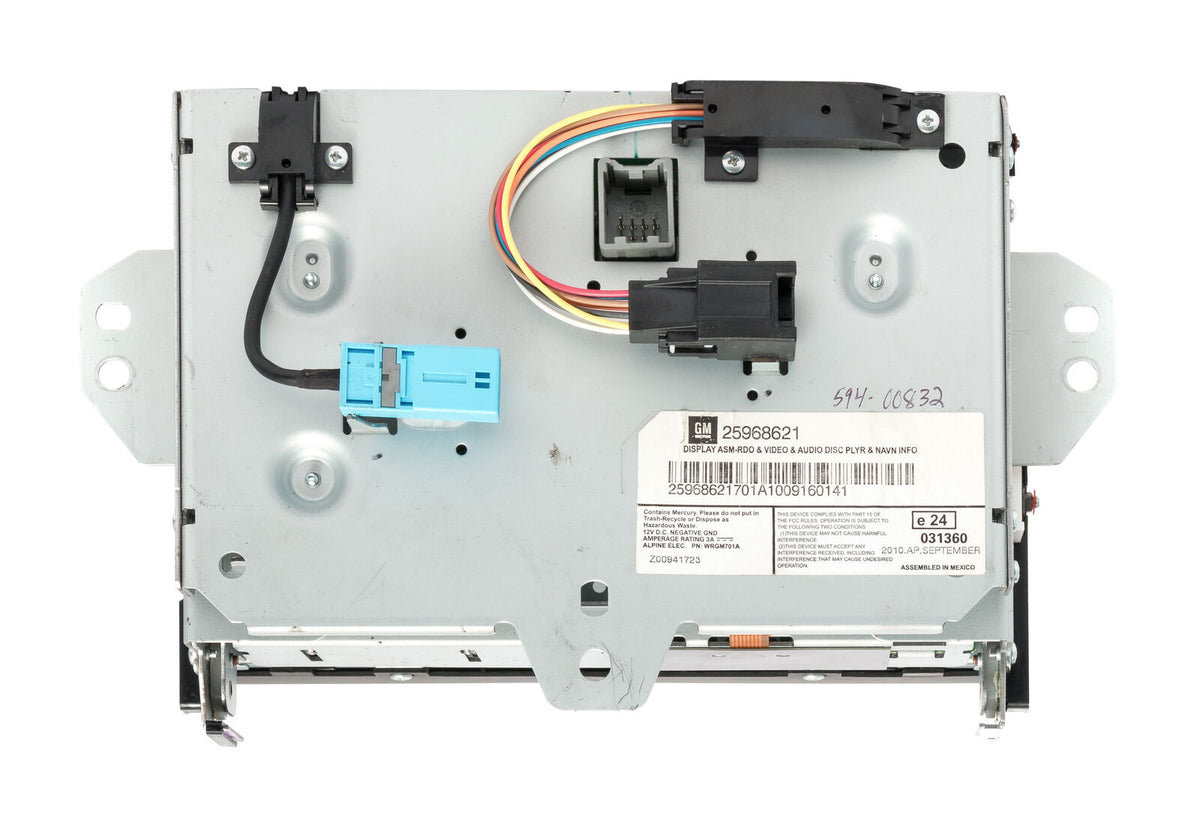 2008-2015 Cadillac CTS Driver Information Display Screen 25968621 ...