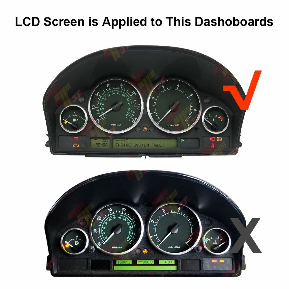 Display for Range Rover L322 Combo Instrument COG-VLGEM1104-00 – German ...