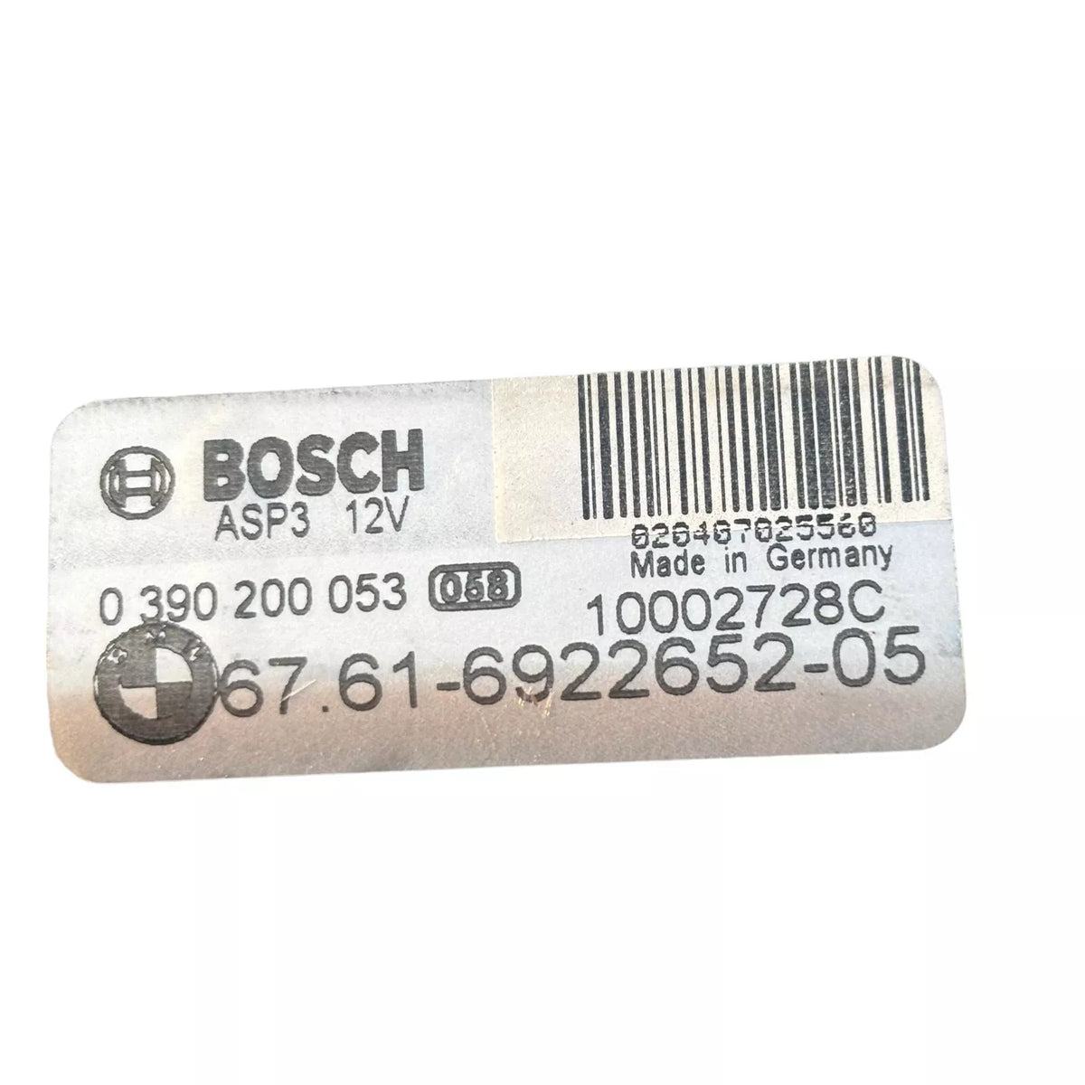 2001 - 2018 BMW X3 E83 Panoramic Sunroof Sun Moonroof Drive Motor 6761 ...