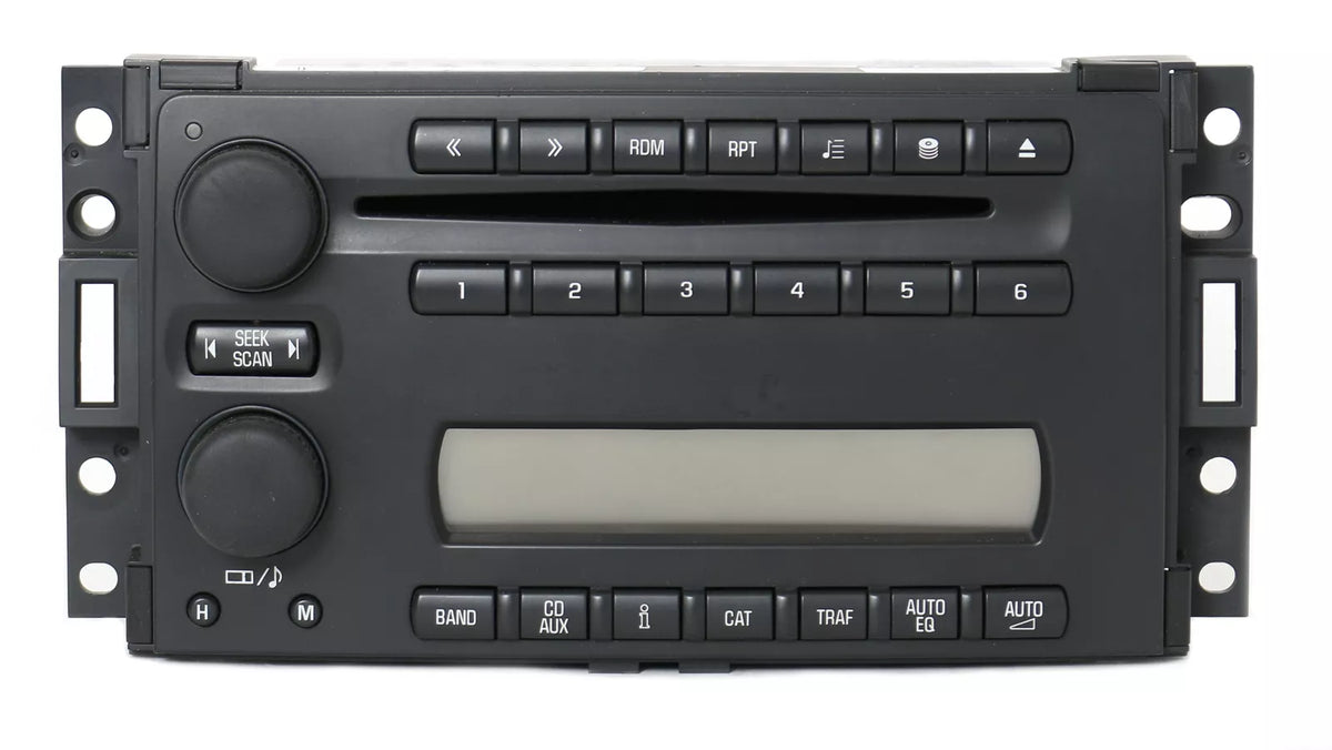 2005-2007 Chevy Uplander Saturn Relay AM FM Radio 6 Disc mp3 CD Player ...
