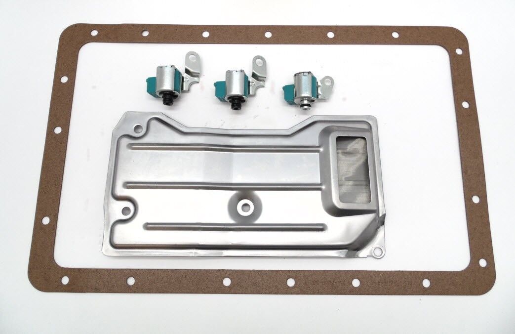 Jeep A340 AW4 Transmission Solenoid Service Filter Kit TCC Lock up Shi ...