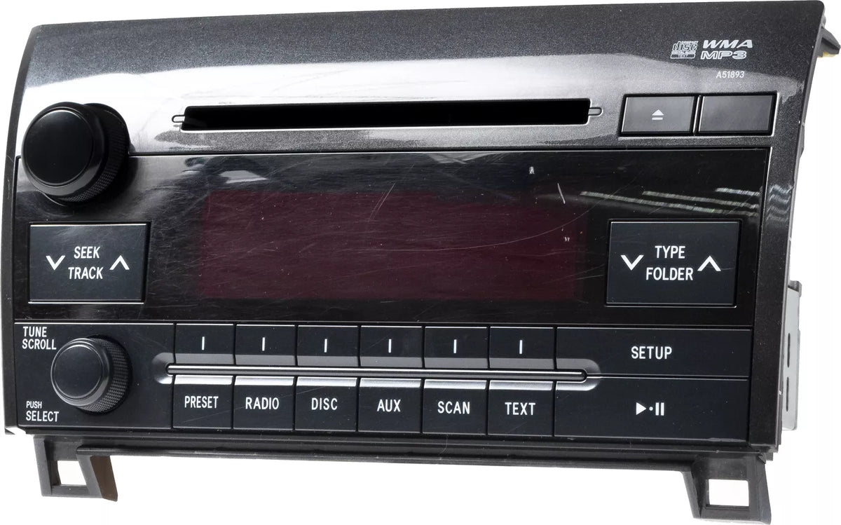 2010-2013 Toyota Tundra AM FM Radio CD MP3 Player Part ID 861200C290 ...