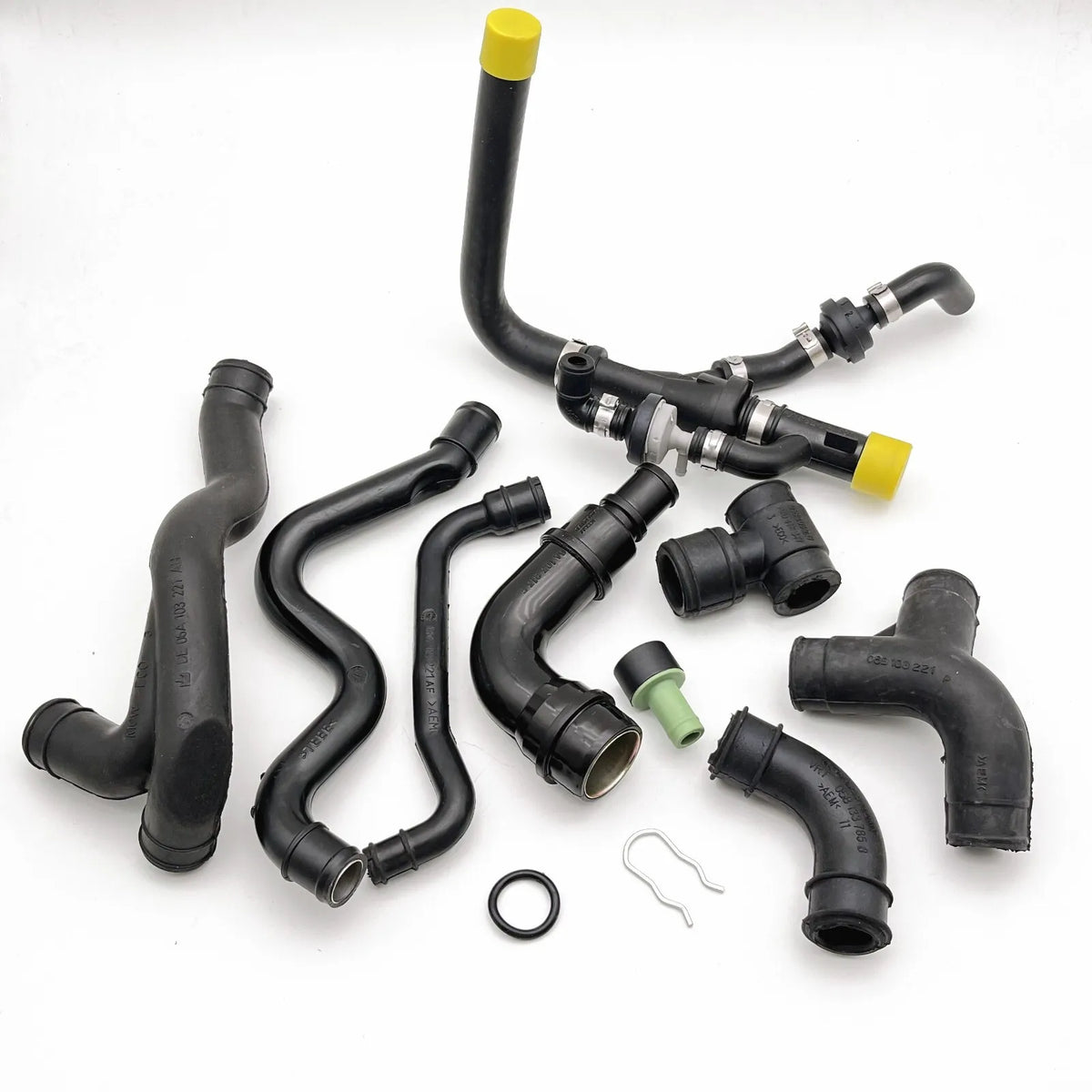 1.8T Crankcase Breather Hose Valve Kit for VW Jetta Golf Passat Audi A ...