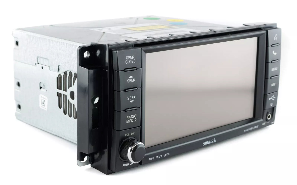 Dodge 2012 Challenger AM FM CD Player DVD Aux USB P68092001AD Face RHR ...