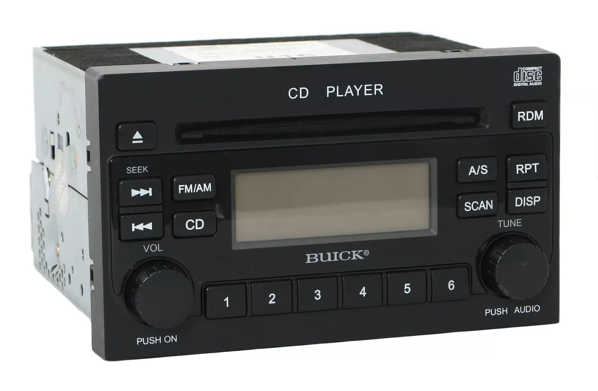 Buick Radio AM FM Singe Disc CD Player OEM 5490755 - Option Code U1C ...