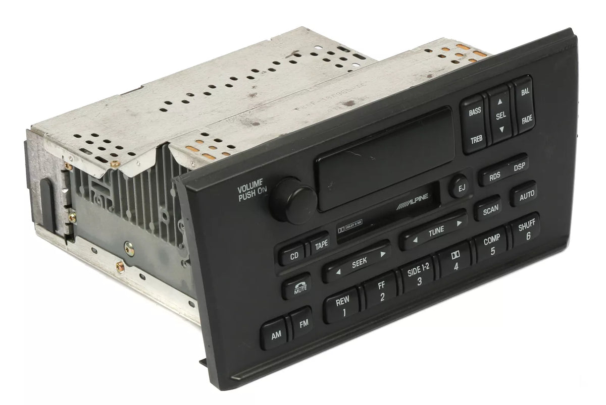 2000-2001 Lincoln LS AM FM Alpine Radio Cassette w CD Control XW4F-18C ...