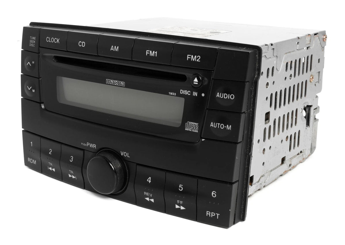 2000-2001 Mazda MPV AM FM CD Radio LC62669R0B Face Code 1M33 OEM ...