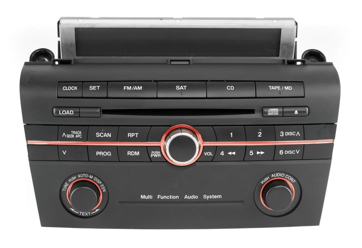 2005 Mazda 3 AM FM Receiver CD Player BN8K669R0 OEM – German Audio Tech