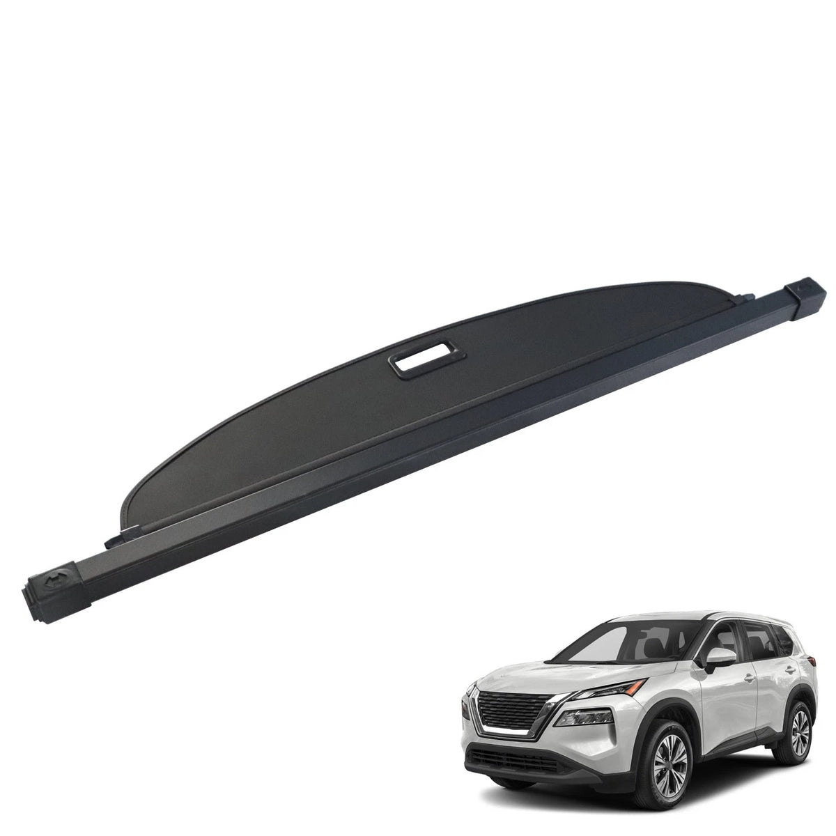 Retractable Cargo Cover Rear Trunk Shield for 2021-2025 Nissan Rogue T ...