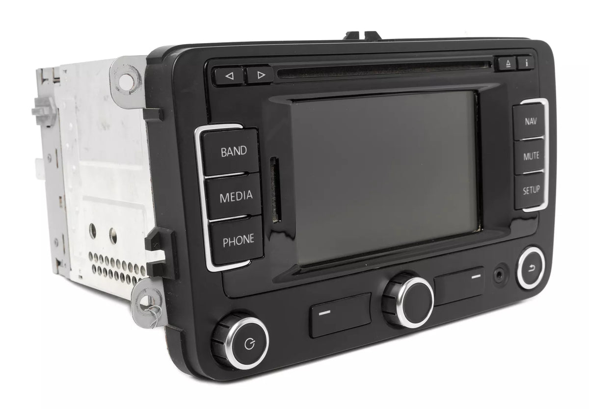 2009-2017 OEM Volkswagen Tiguan AM FM Radio CD Navigation 1K0035274F ...